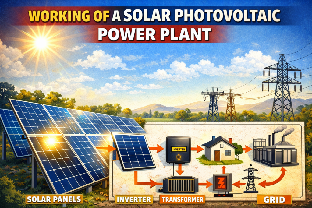 Solar PV Plant: Engineering, Types, Working Principle, and Cost ...